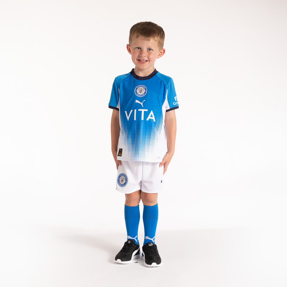 Stockport County 25/26 Home Mini Kit – County Store