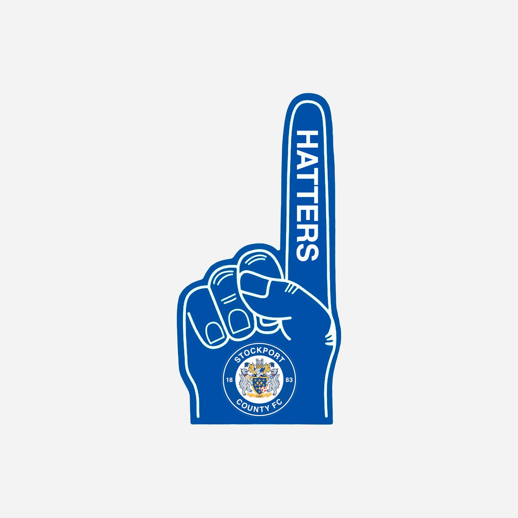 SCFC CREST Foam Finger – County Store